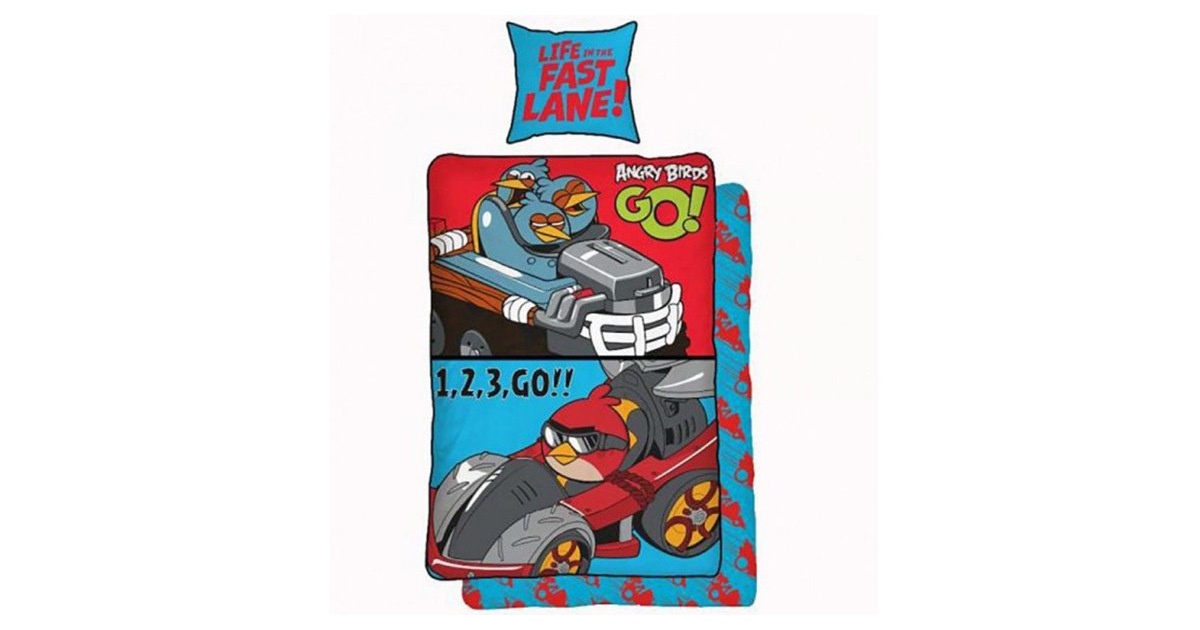 DĚtskÉ BavlnĚnÉ PovleČenÍ Angry Birds Go Mkluzkovinycz
