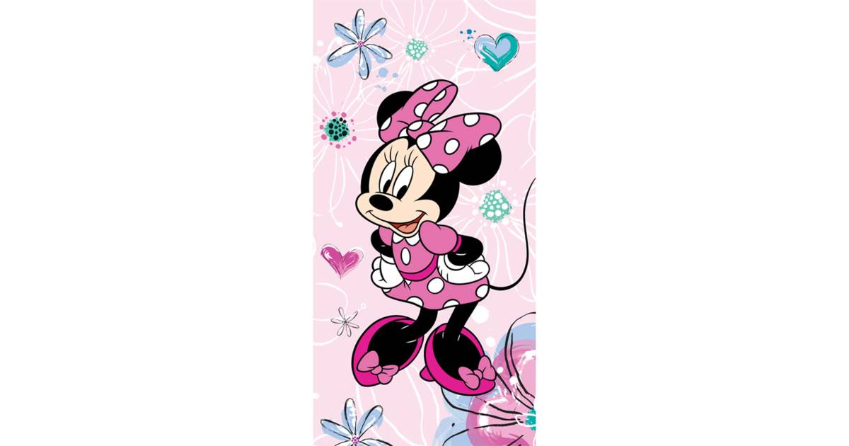 Dětská osuška 70 × 140 cm ‒ Minnie "Pink Bow 02" | MKLuzkoviny.cz