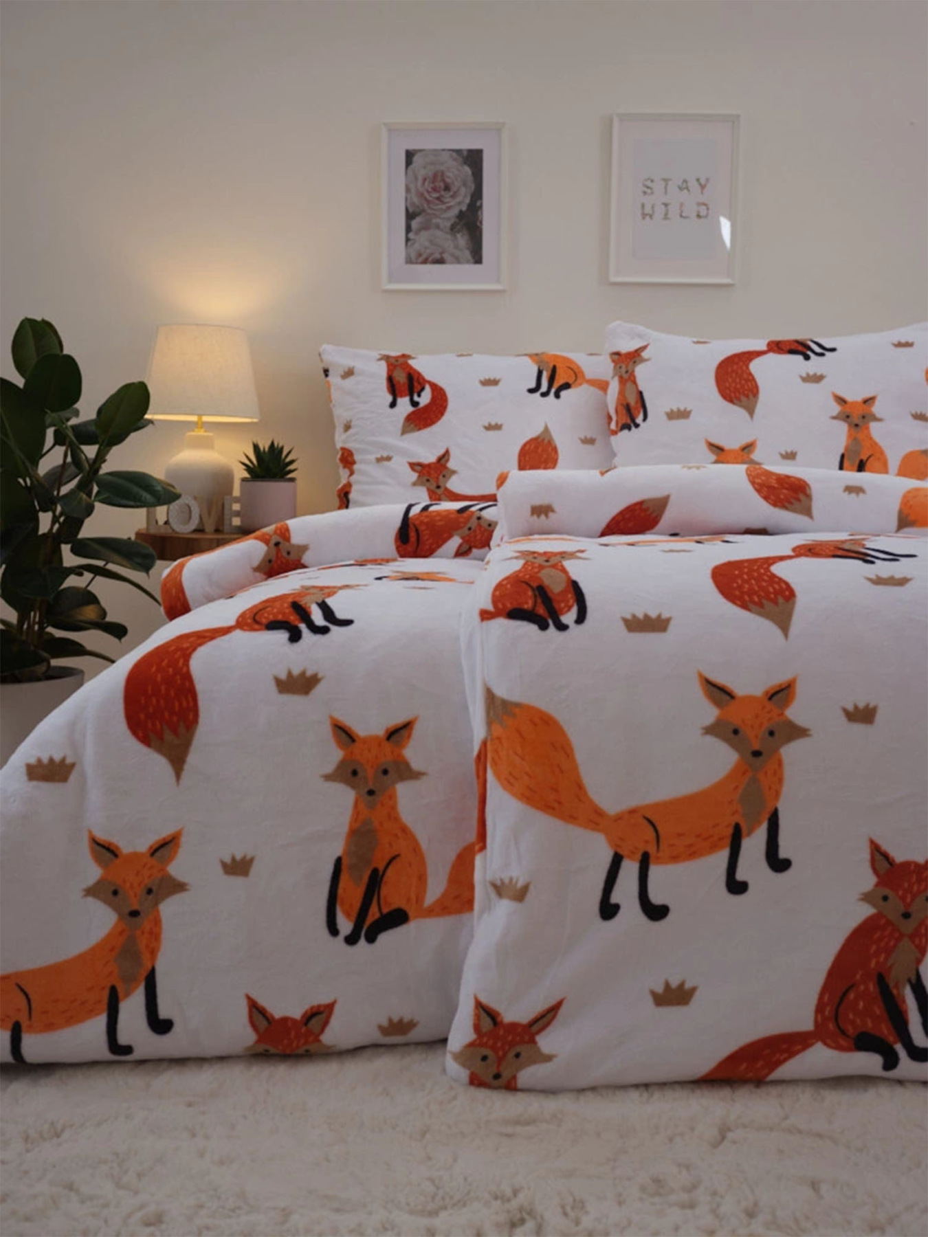 Povlečení mikroplyš Exclusive – Lišky 02 | MKLůžkoviny.cz