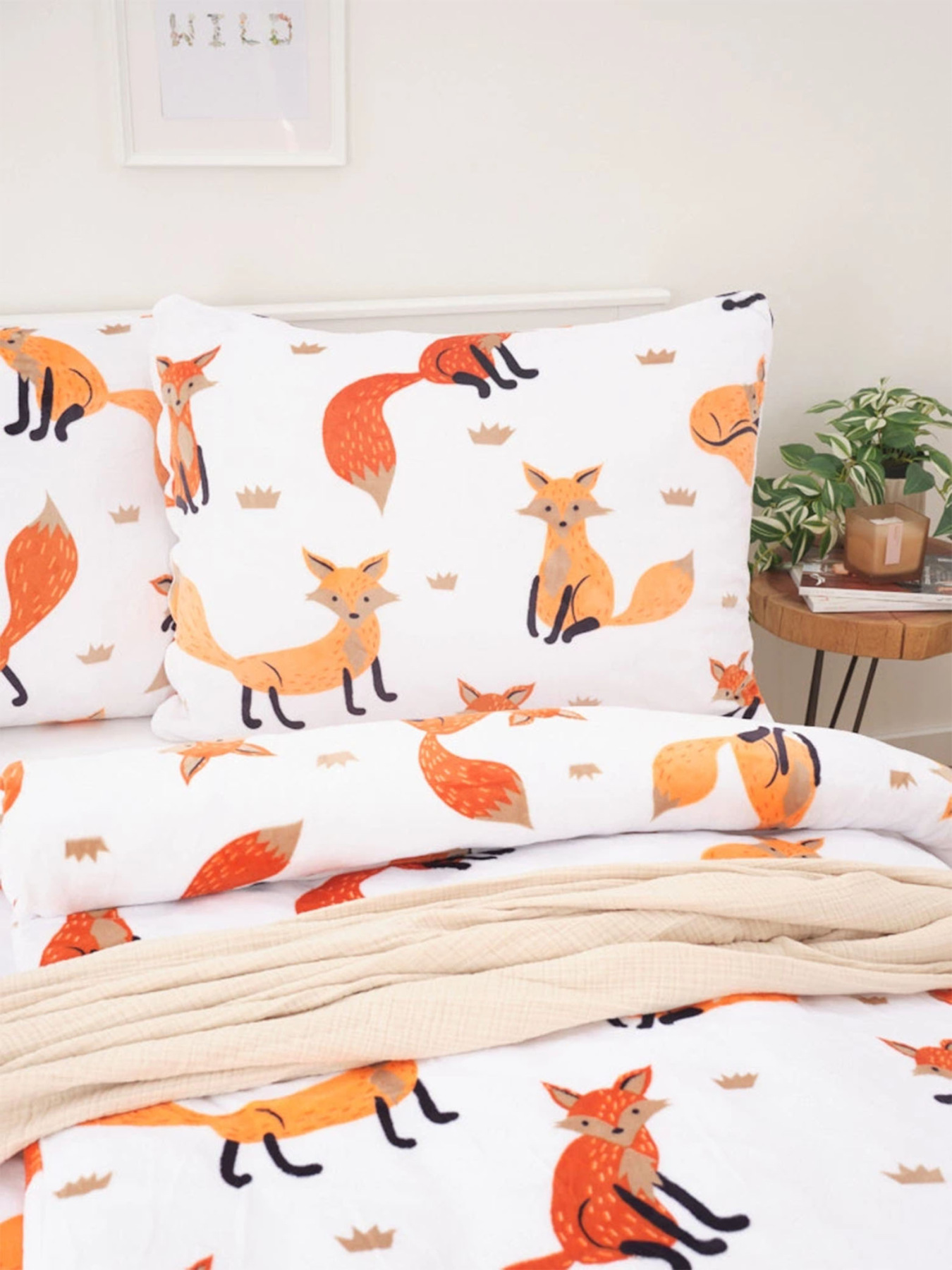 Povlečení mikroplyš Exclusive – Lišky 02 | MKLůžkoviny.cz