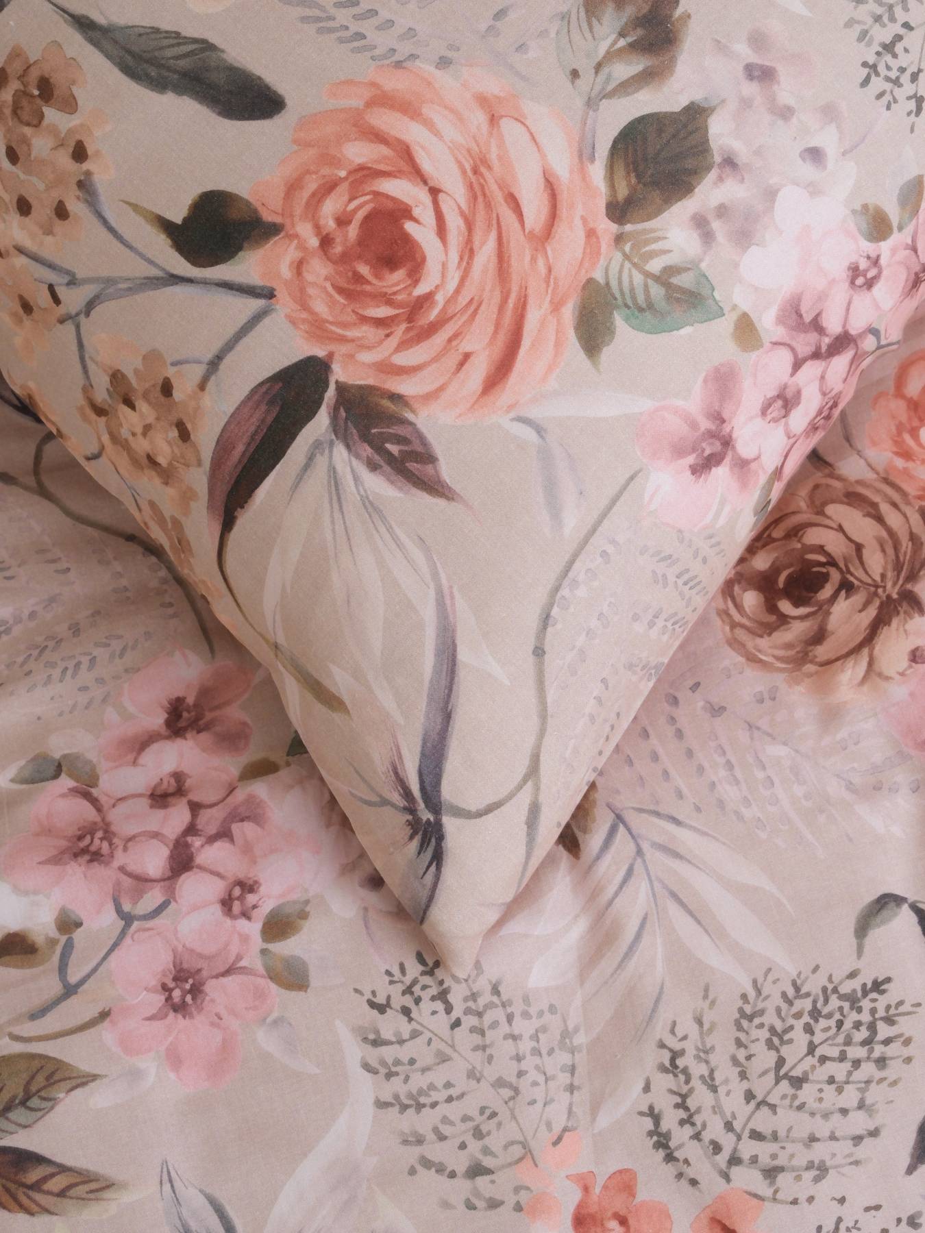 Bavlněný povlak na polštář Renforcé 40 × 60 cm – Malvína | MKLuzkoviny.cz