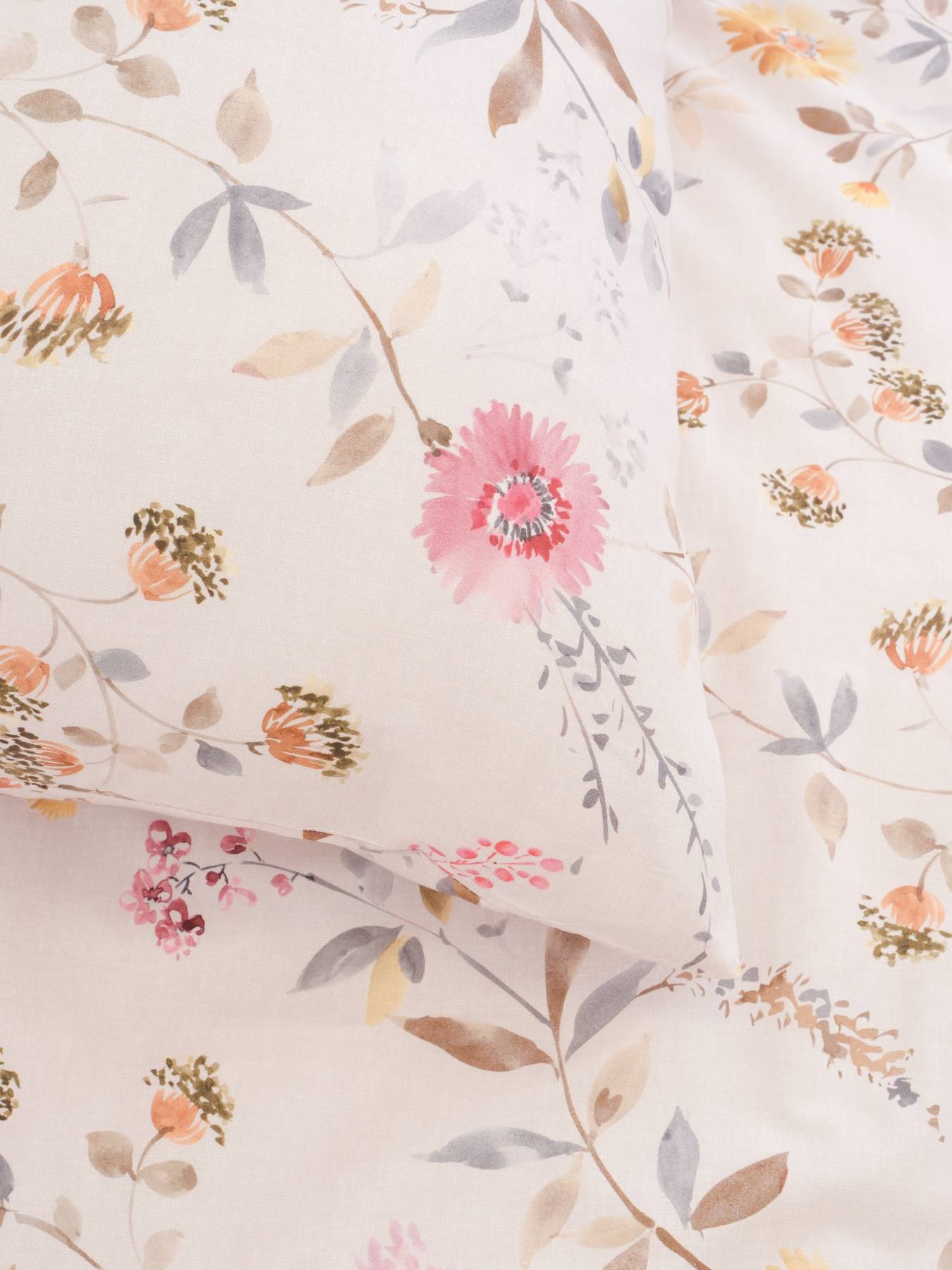 Bavlněný povlak na polštář Renforcé 70 × 90 cm – Mariola | MKLuzkoviny.cz