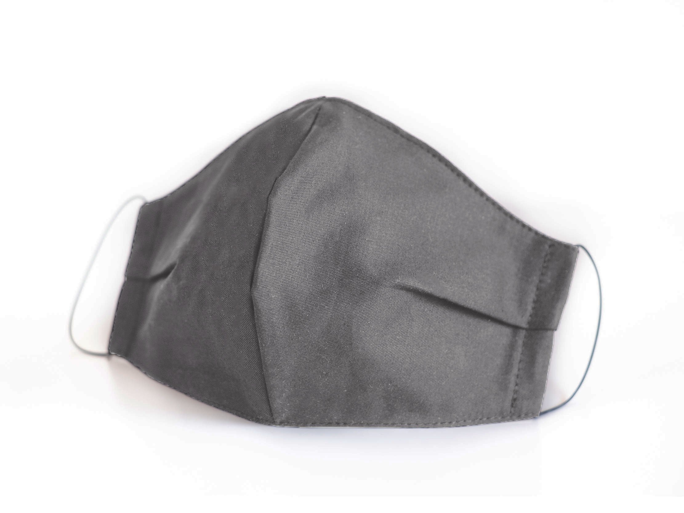 Bavlněná obličejová rouška - šedá | MKLůžkoviny.cz