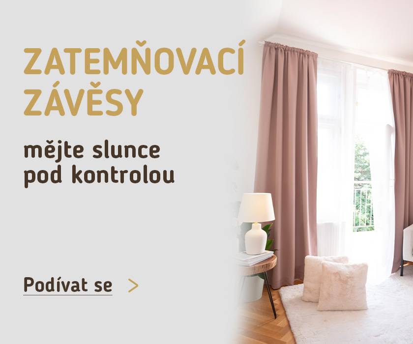 Blackout závěsy | MKLuzkoviny.cz